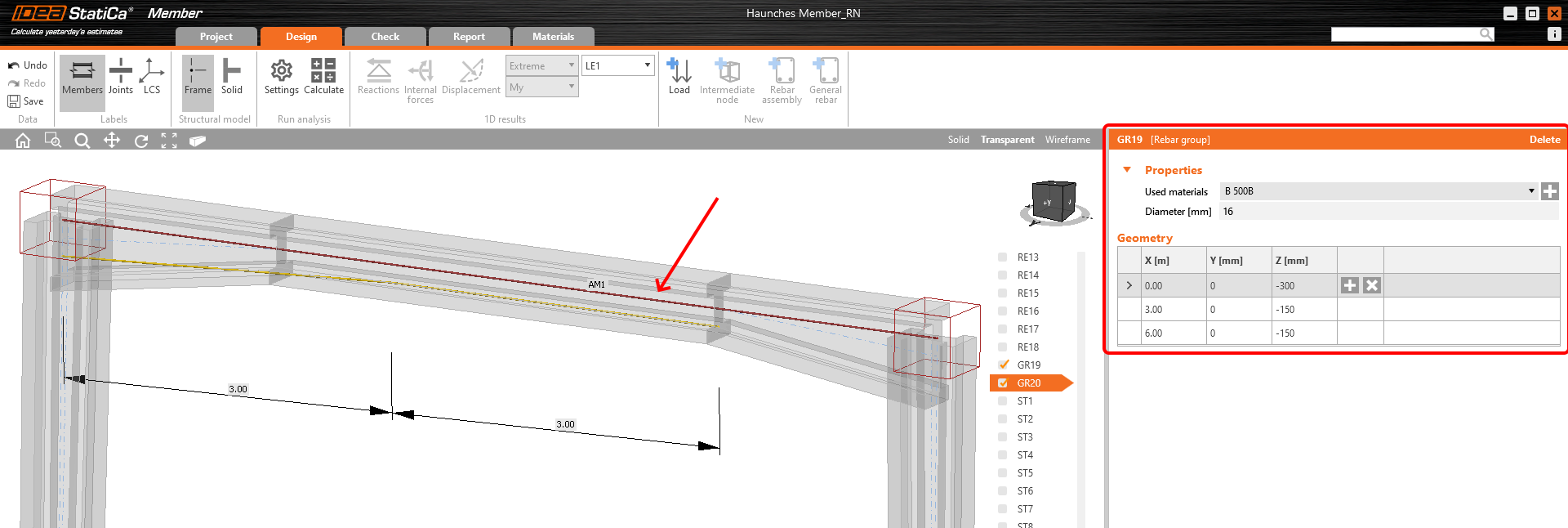 Nonlinear analysis of tapered members | IDEA StatiCa